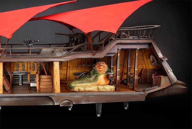 First Finished Look at Jabba's Sail Barge From Hasbro