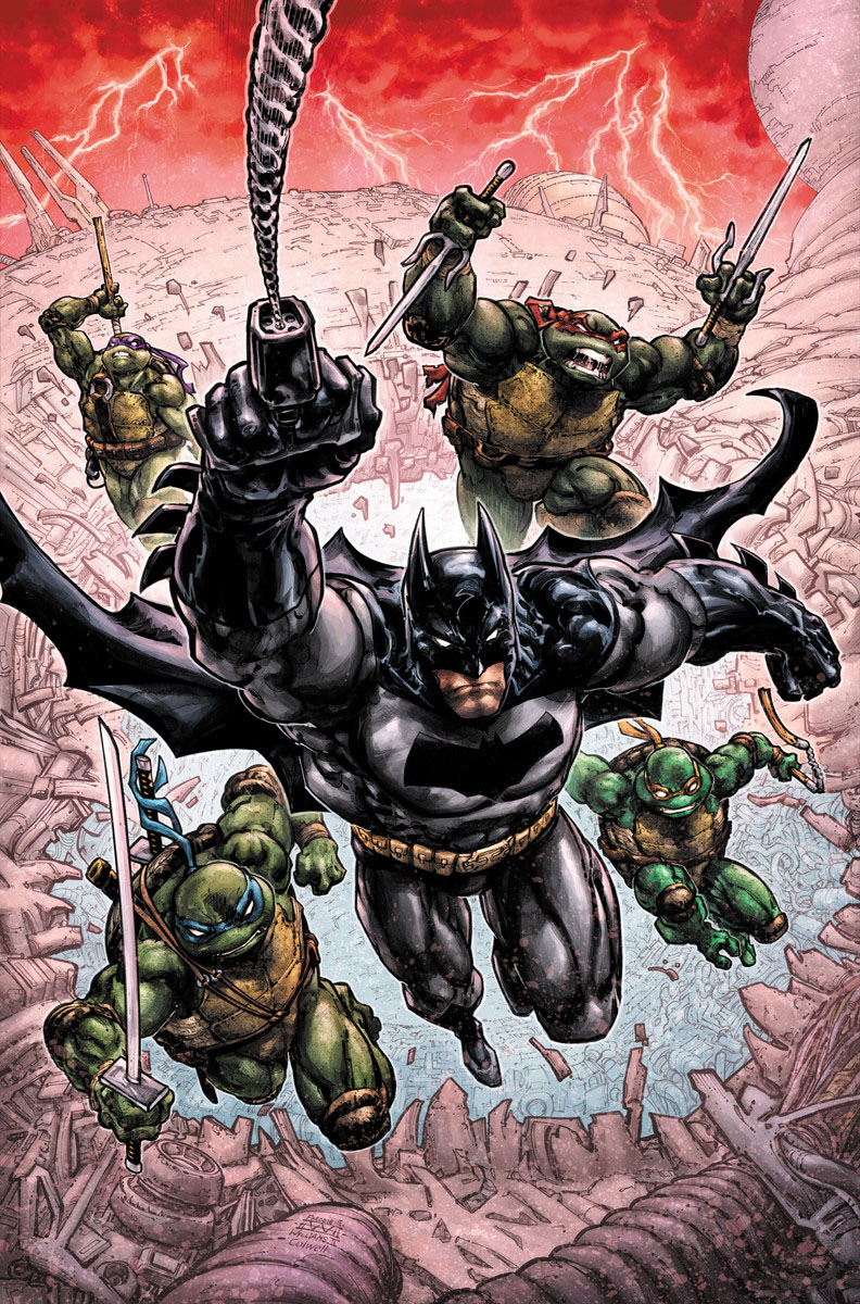 DC & IDW Announce Batman/Teenage Mutant Ninja Turtles III Crossover