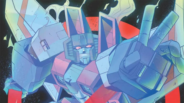 New Transformers/Ghostbusters Art Teases Starscream's Ghost