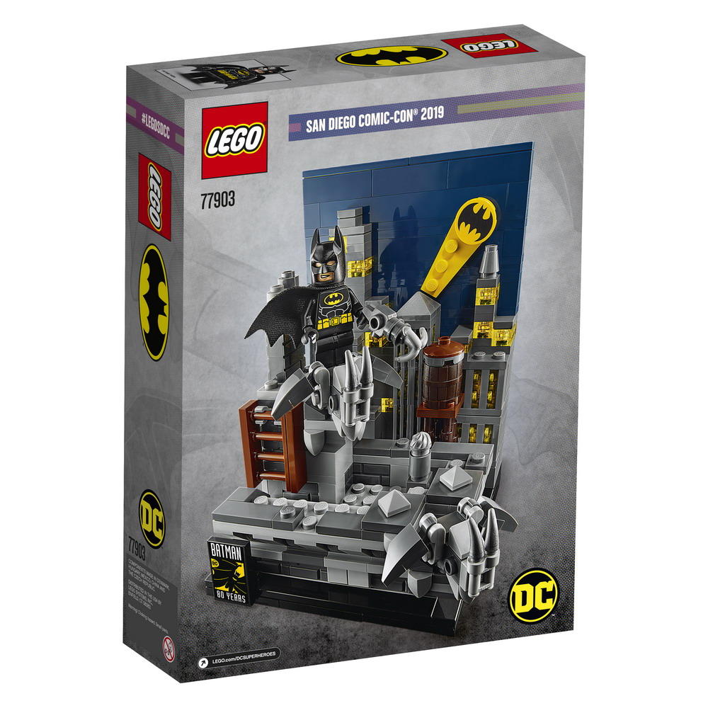 Batman Perches on the Gotham Skyline for LEGO Comic-Con Exclusive