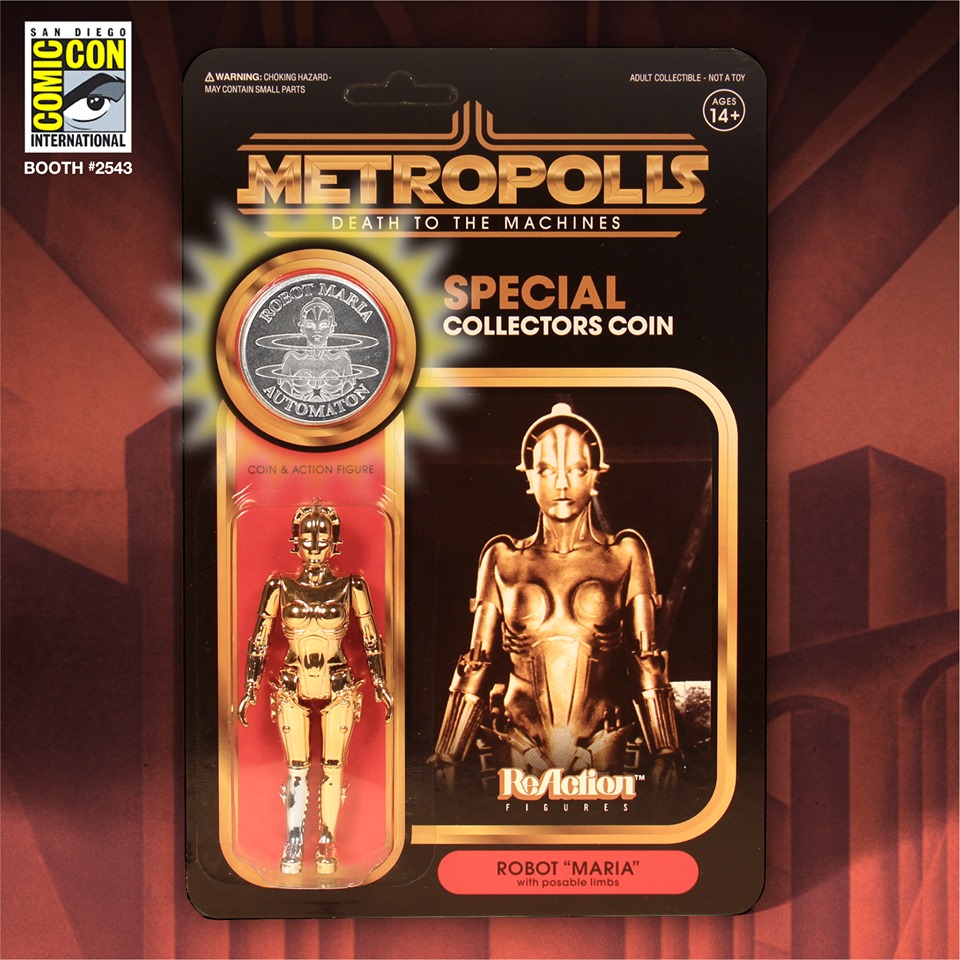 Sci-Fi Classic Metropolis Gets Star Wars-Style Action Figure for SDCC