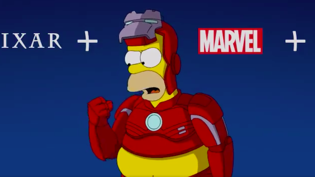 Homer Makes Everybody Smile in New Simpsons Parody Disney+ Teaser