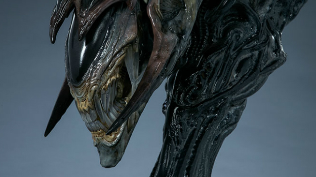 Alien Queen Bust Stands Two-and-a-Half Feet Tall to Terrify Visitors
