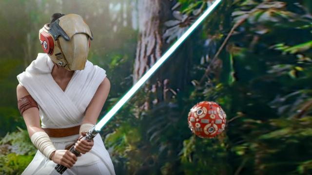 Hot Toys' The Rise of Skywalker Rey Figure Hints at Training Scene