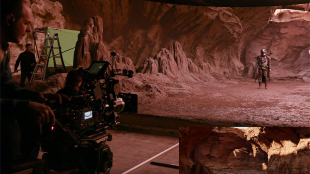 ILM Shares a Behind-the-Scenes Look At The Mandalorian's Immersive Virtual Sets