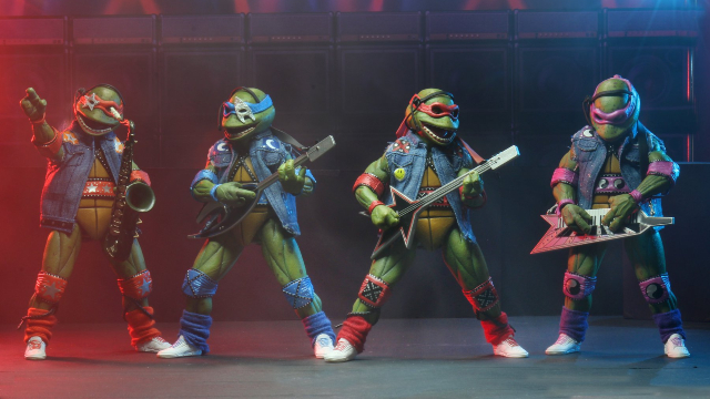 Ninja Turtles Coming out of Their Shells Tour Figures Emerge