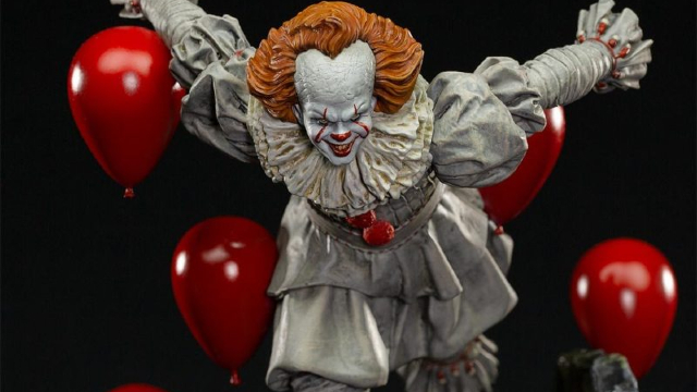 Pennywise and All His Balloons Float Too in a New Statue