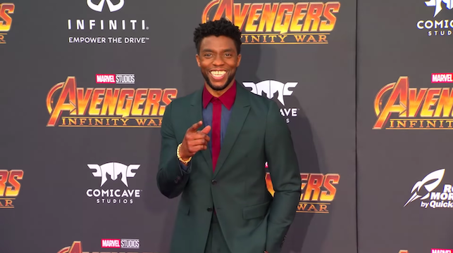 Marvel Shares Black Panther BTS Chadwick Boseman Tribute Video