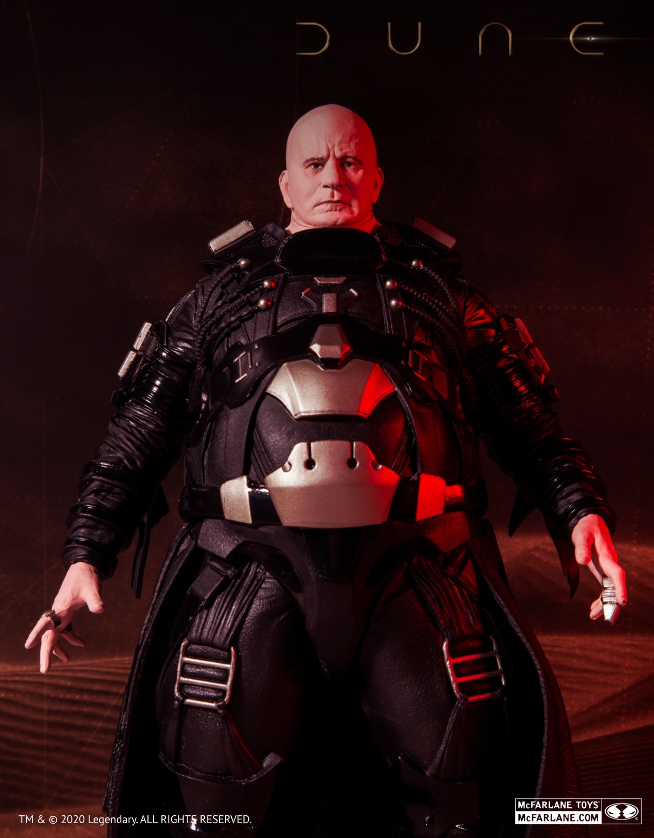 Dune's Baron Harkonnen Fully Revealed Via New Action Figure