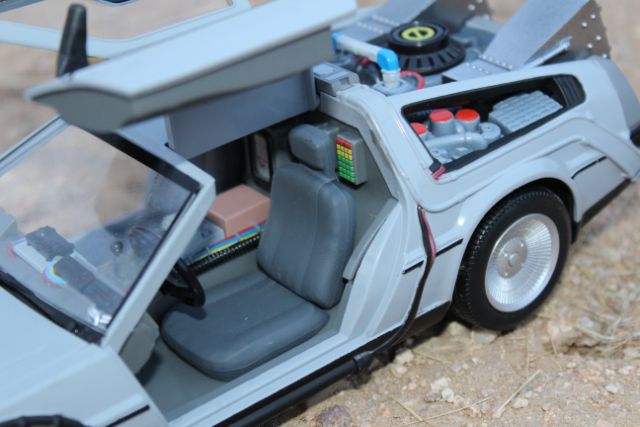 Toy Review: Back to the Future Diecast DeLorean and Animated Series Figures