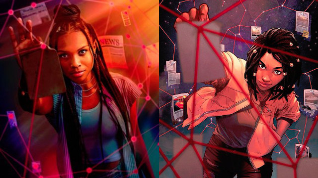 The CW Reveals the First Look at Kaci Walfall as Naomi