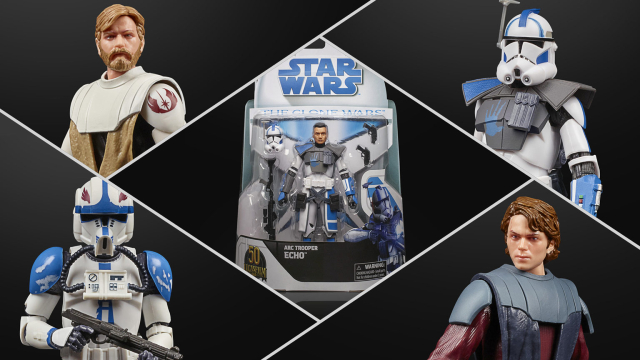 Hasbro Shows Four Star Wars: The Clone Wars Figures for Lucasfilm 50th