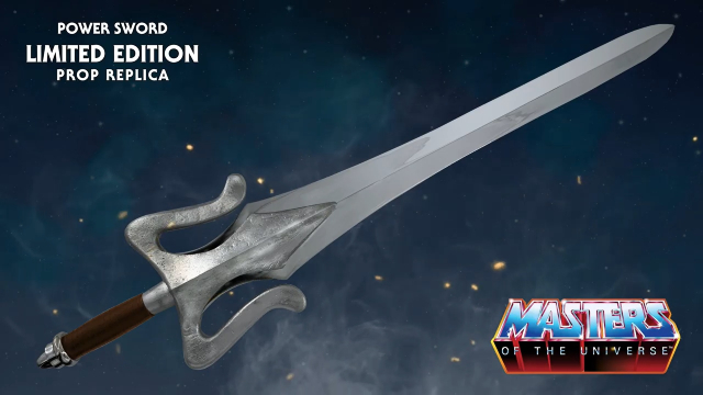 Wield He-Man's Power Sword With This Full-Sized Metal Prop Replica