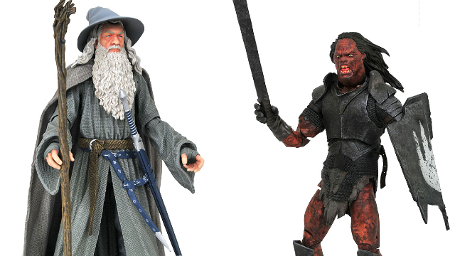 Diamond Select's Lord of the Rings Line Adds a Wizard and an Orc