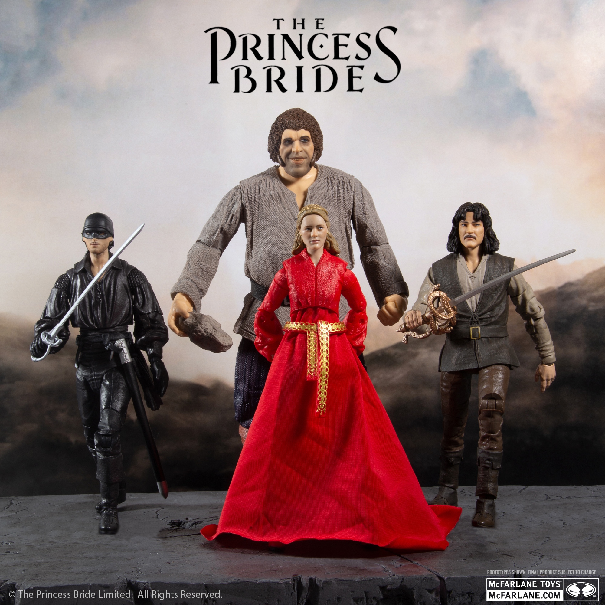 McFarlane Toys' The Princess Bride Action Figures Revealed