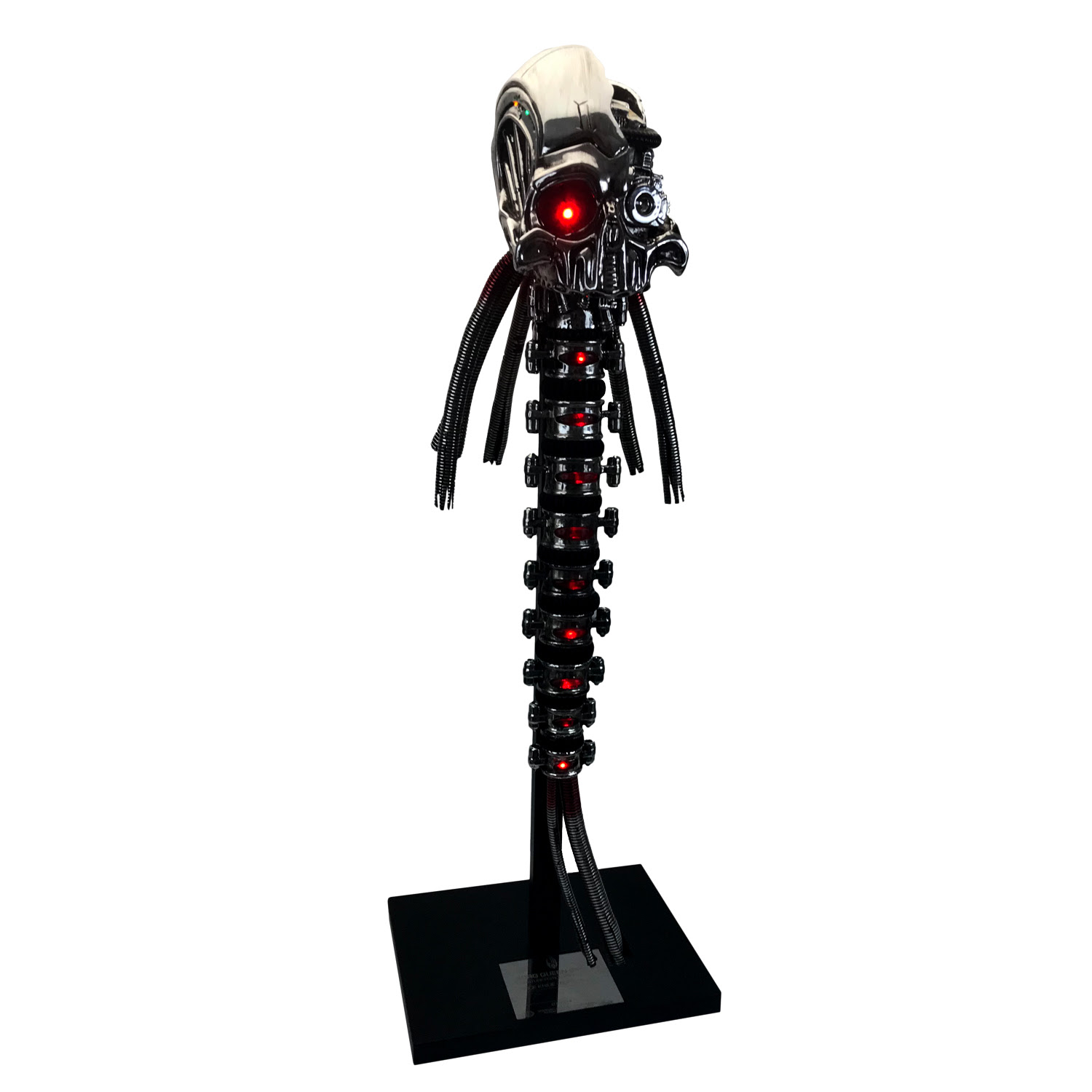 Own a Light-up Borg Queen Skull and Spine From Star Trek: First Contact