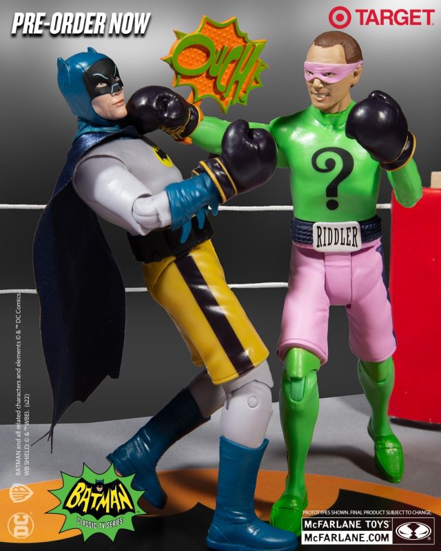 McFarlane Toys 1966 Batman Adds Boxing Variants, Penguin, Catwoman