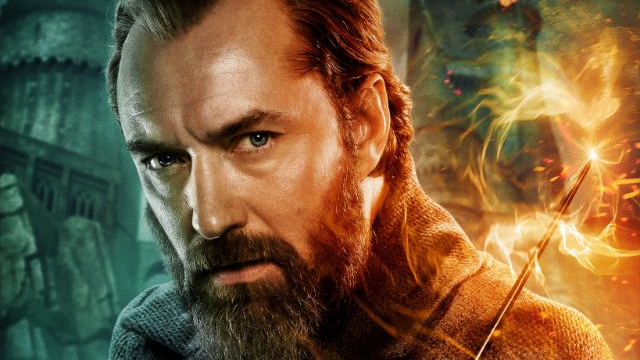 Sparks Fly in The Secrets of Dumbledore Character Posters