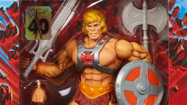 40th Anniversary He-Man Masters of the Universe Figure Unveiled