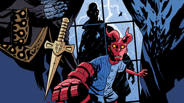 Exclusive – First Look At Young Hellboy: Assault on Castle Death #1
