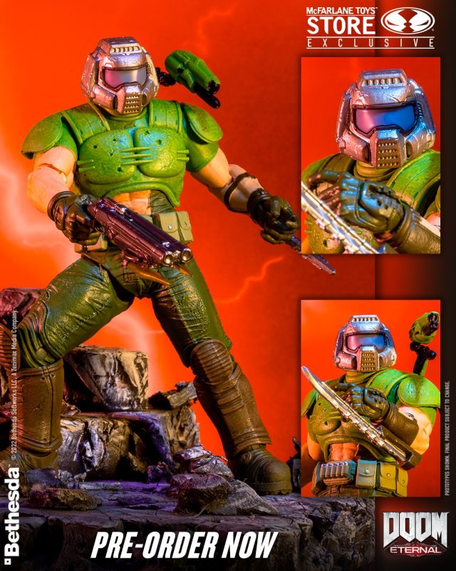 Three New Doom Slayer Figure Exclusive Variants Punch in