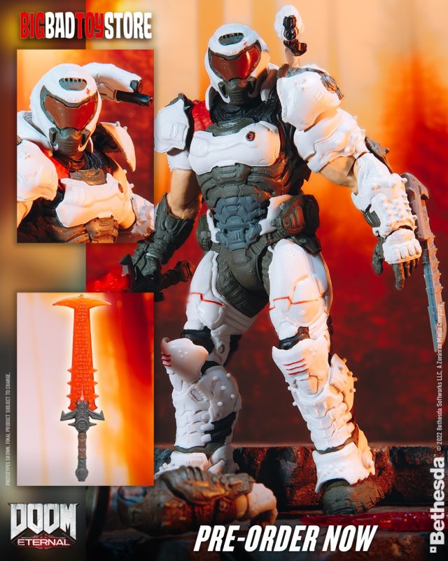 Three New Doom Slayer Figure Exclusive Variants Punch in