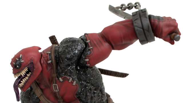 Exclusive: Diamond Select Venompool PVC Diorama Final Product Reveal