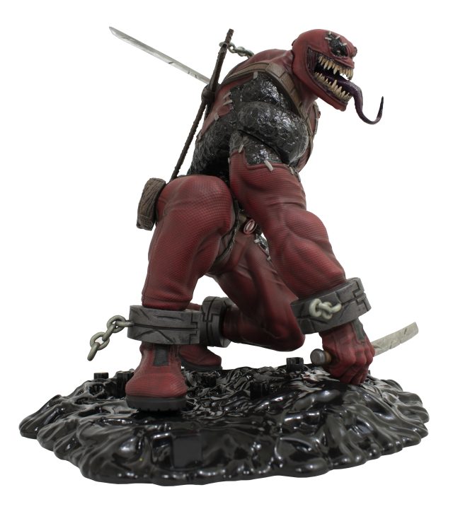 Exclusive: Diamond Select Venompool PVC Diorama Final Product Reveal