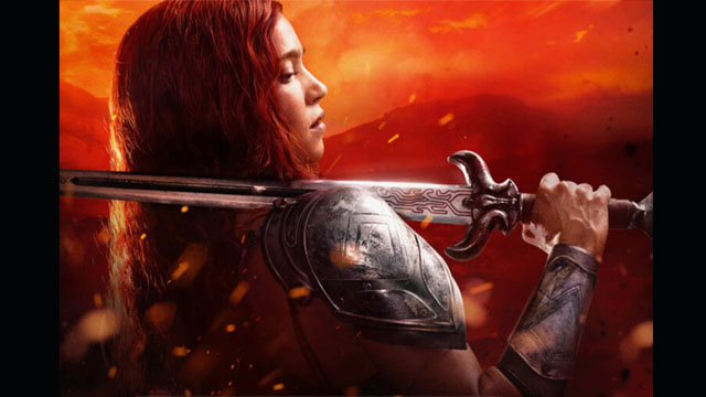 Millennium Media Shares First Look At Matilda Lutz As Red Sonja