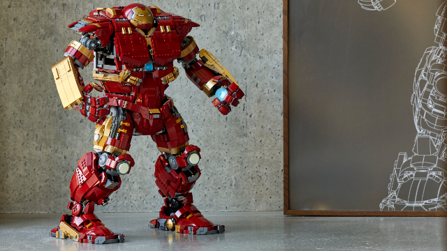 LEGO Iron Man Hulkbuster Armor Set Looks Suitably Hulking