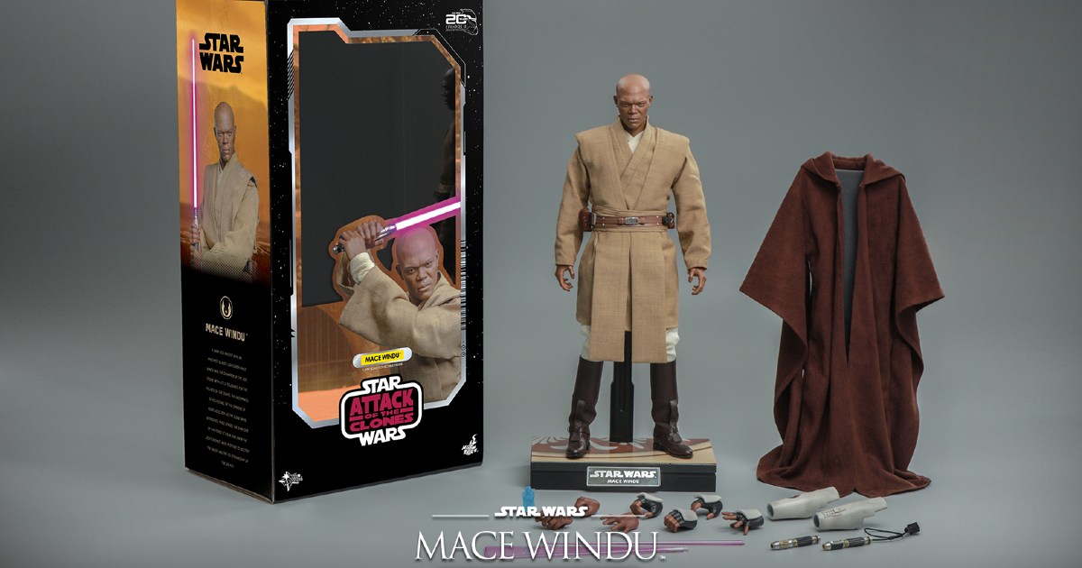 This Party's Not Over With Hot Toys' Latest Mace Windu Figure