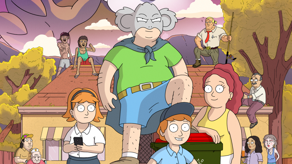 First Trailer for Hulu's Animated Superhero Spoof Koala Man