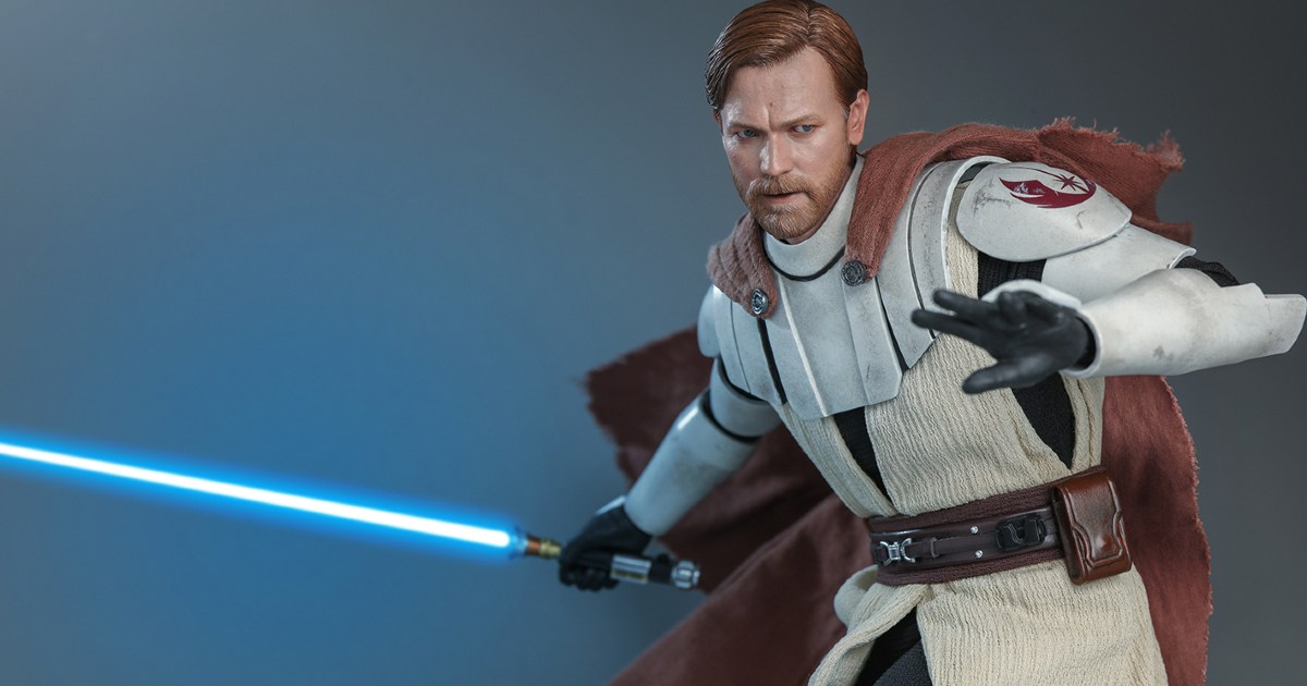 Hot Toys Offers a Photo-Real Clone Wars Obi-Wan Kenobi