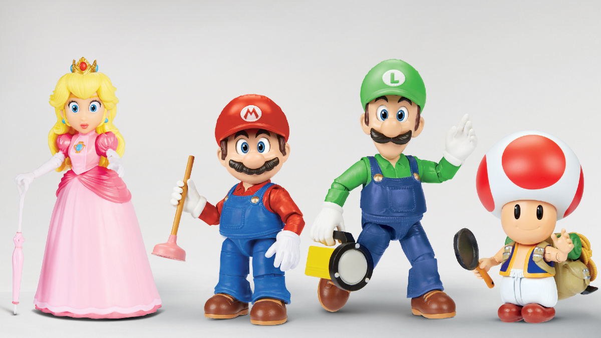 Jakks Pacific Offers First Look at Super Mario Bros. Movie Toys