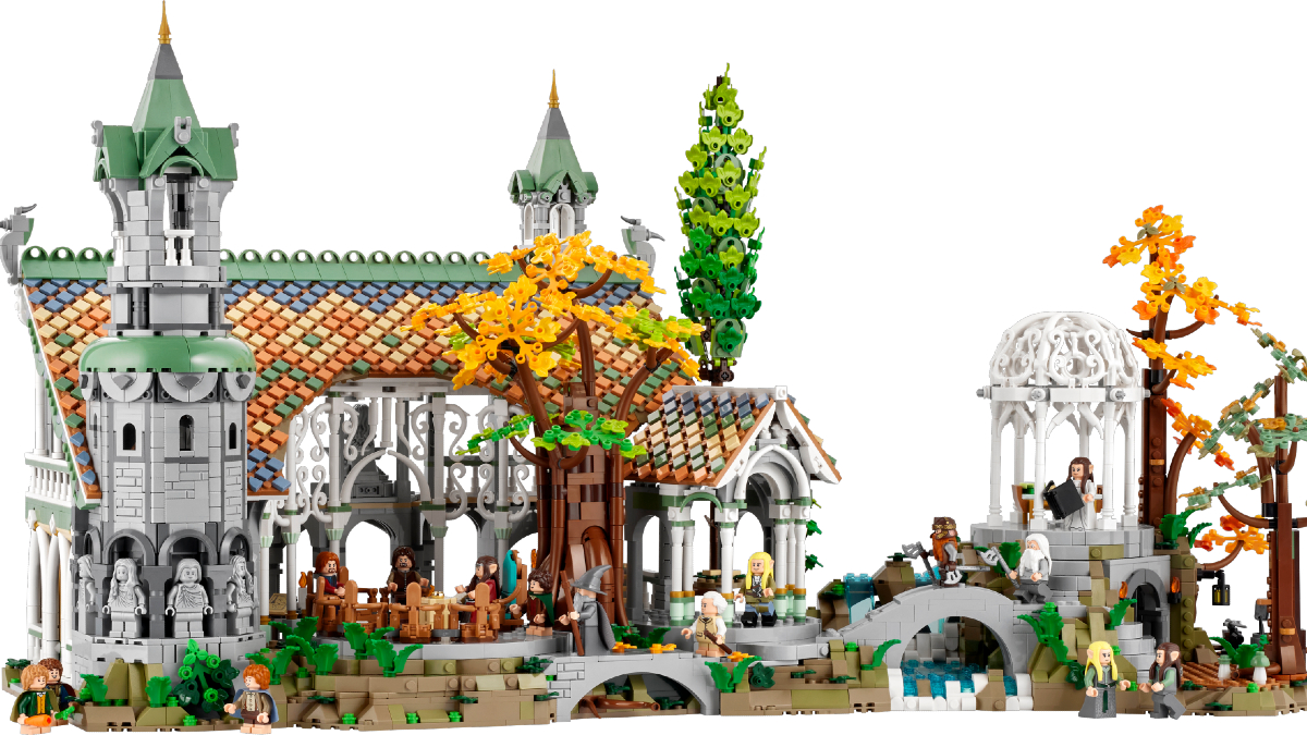 Build Rivendell in The Lord of the Rings LEGO