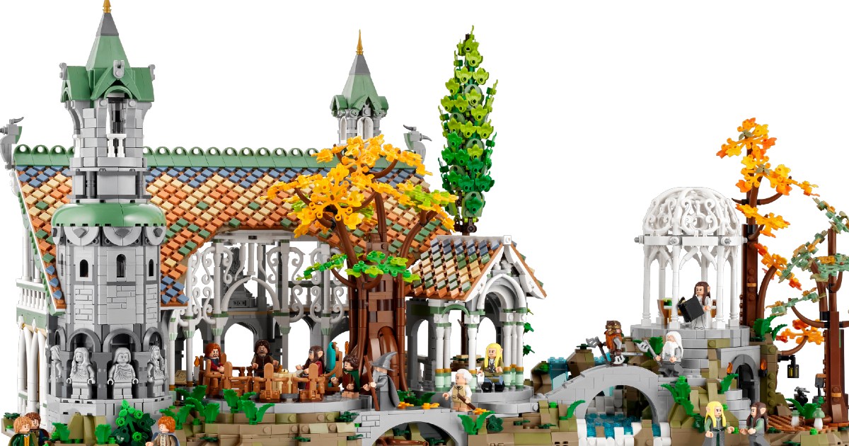 Build Rivendell in The Lord of the Rings LEGO