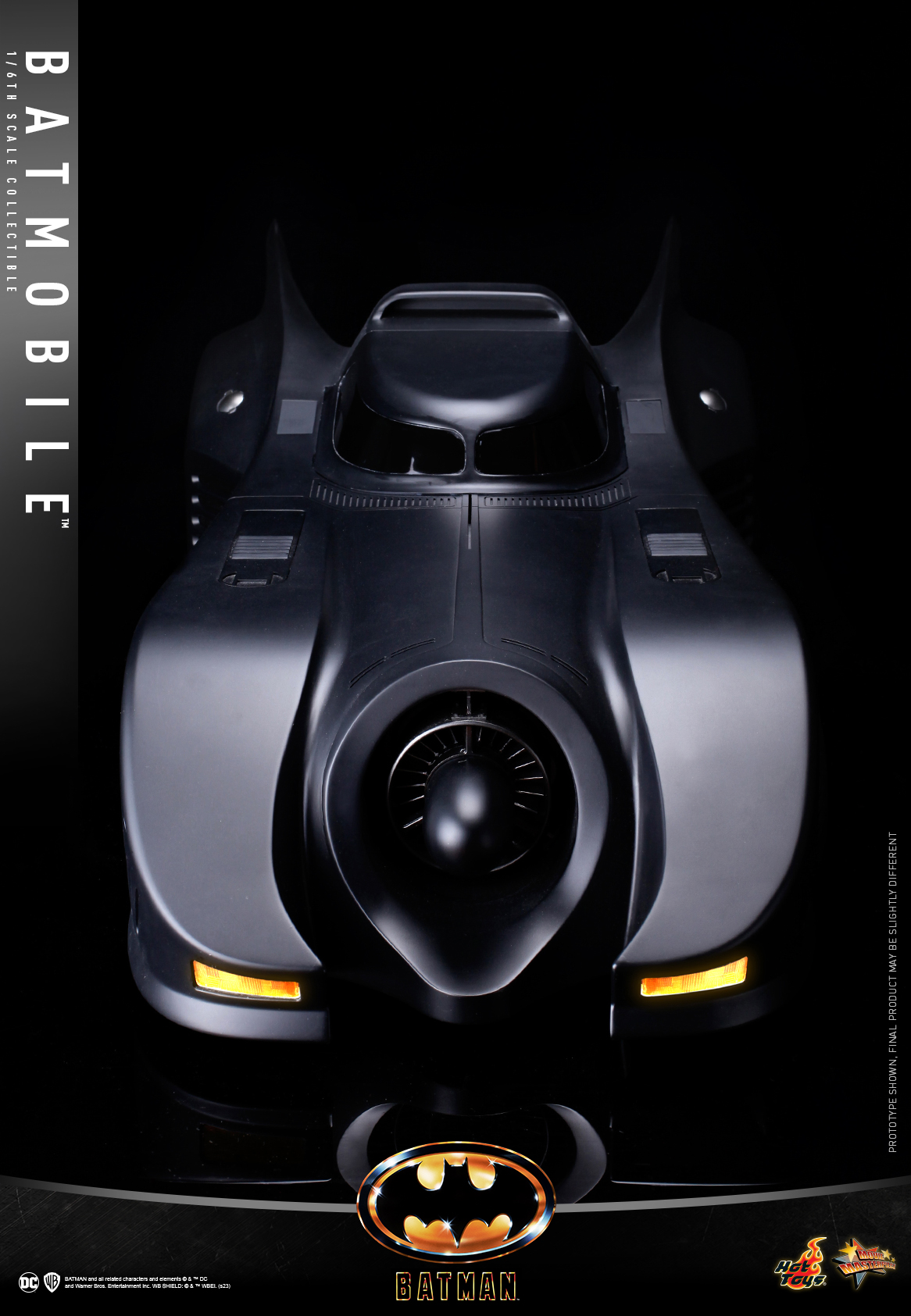 1989 Michael Keaton Batman and Batmobile Return as Hot Toys