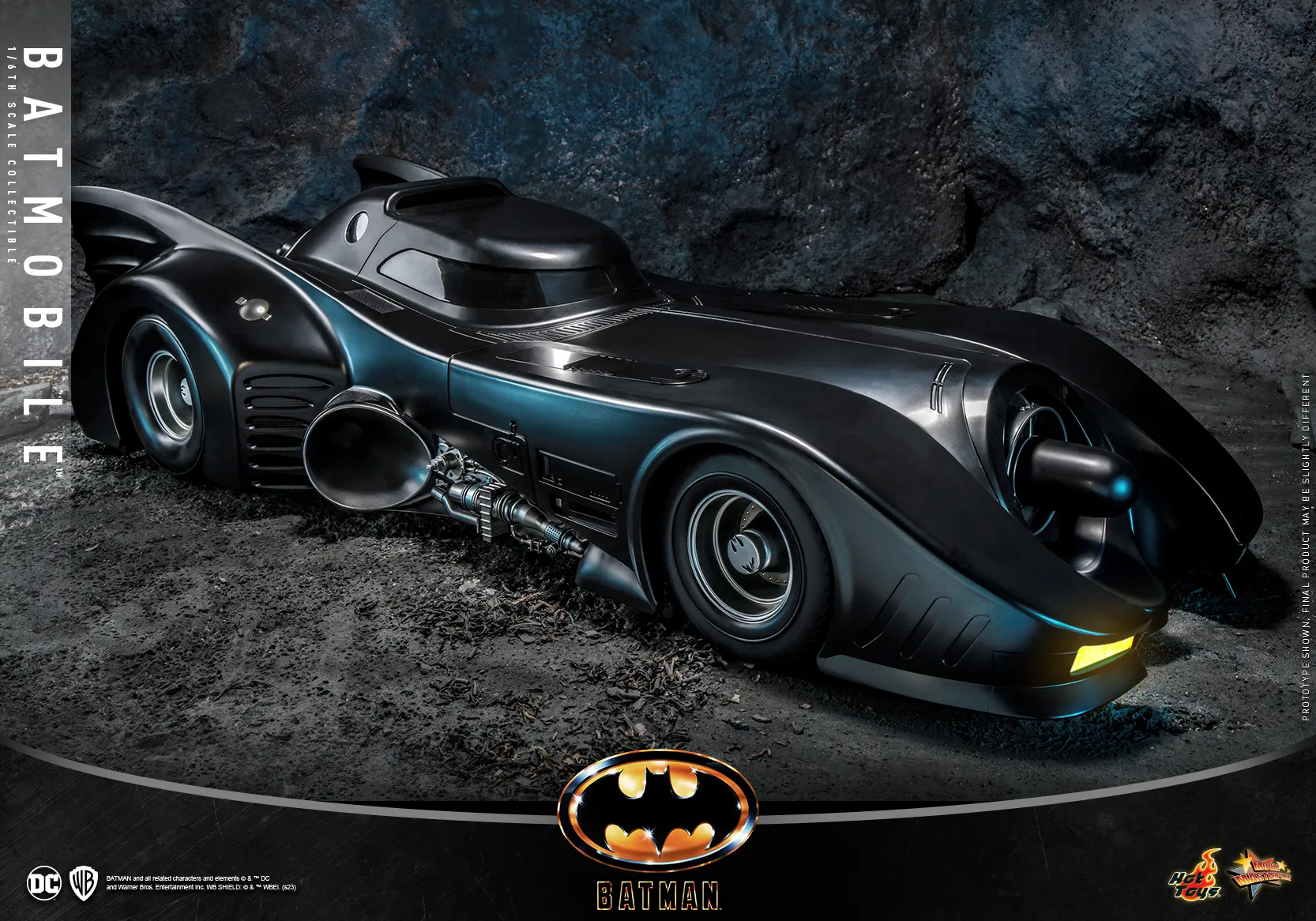 1989 Michael Keaton Batman and Batmobile Return as Hot Toys