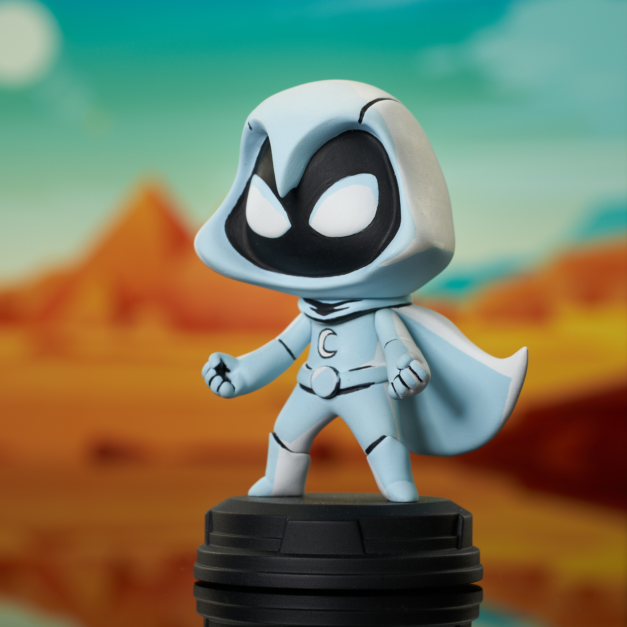 First Look: Diamond Select Animated-Style Moon Knight Statue