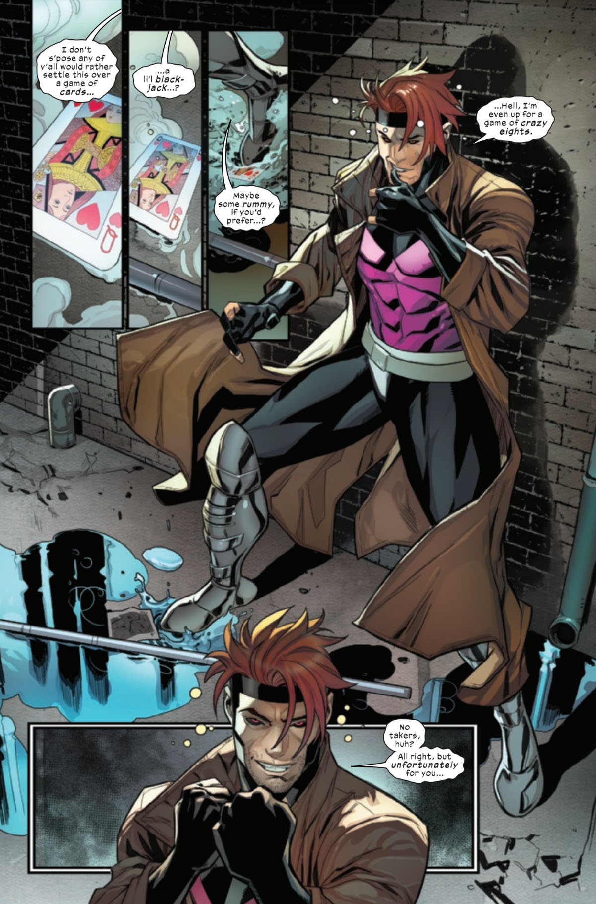 Exclusive Preview: Rogue & Gambit #1