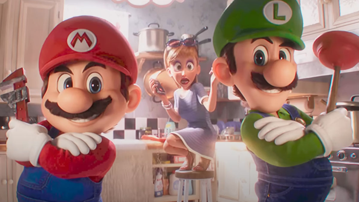 Super Mario Bros. Movie Super Bowl Spot is a Plumbing Ad