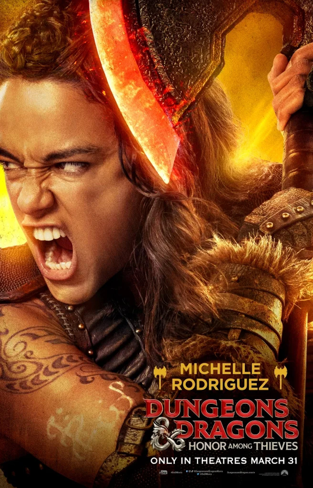 New Dungeons & Dragons Posters Focus on the Characters