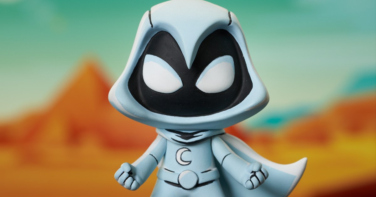 First Look: Diamond Select Animated-Style Moon Knight Statue
