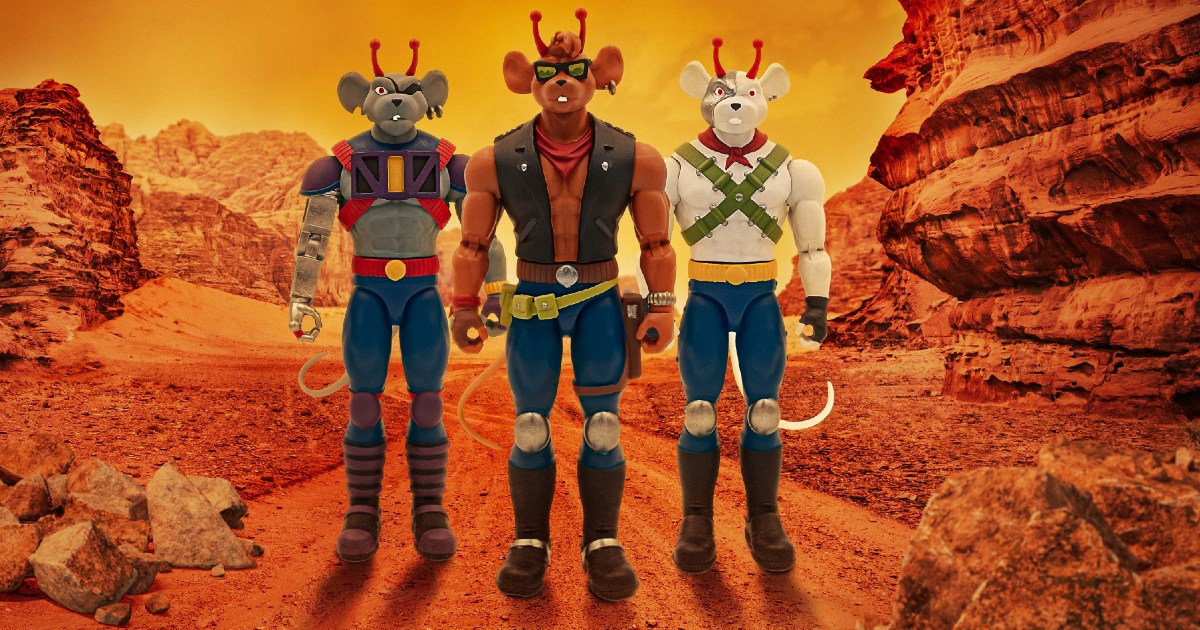 The Nacelle Company Brings Back Biker Mice From Mars Toys