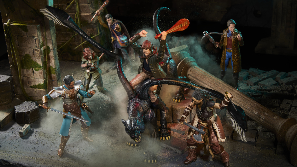 Dungeons & Dragons Figures Complete Movie Team, Add Beasts