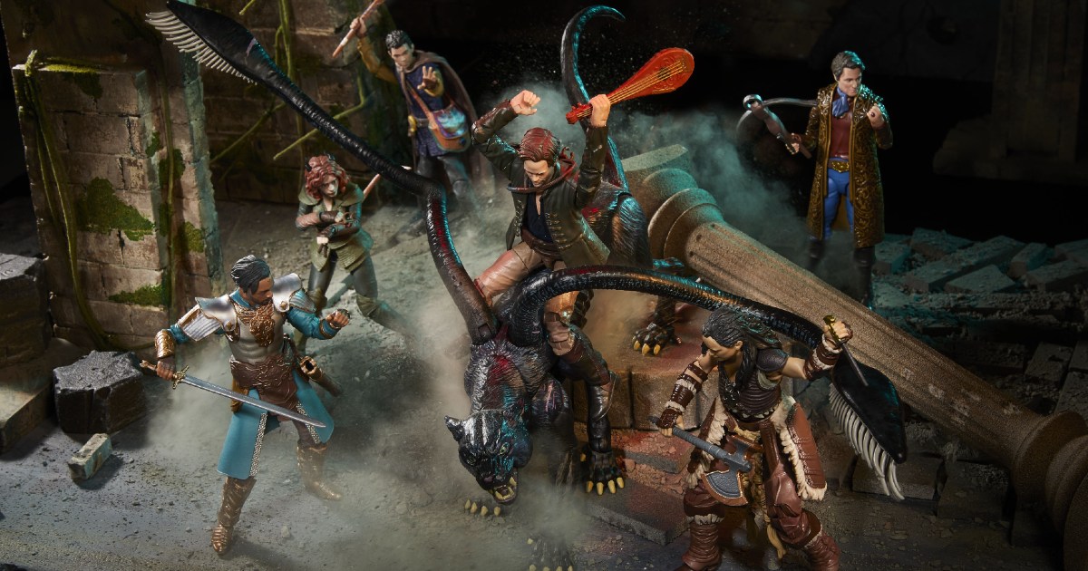 Dungeons & Dragons Figures Complete Movie Team, Add Beasts