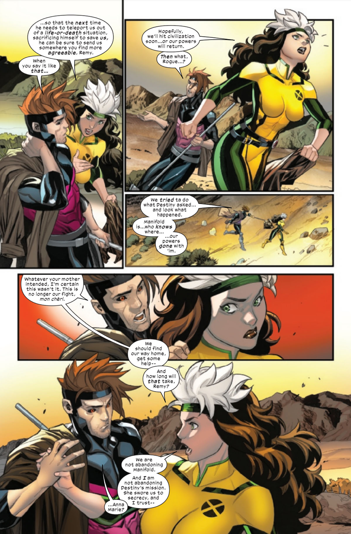 Exclusive Preview: Rogue & Gambit #2