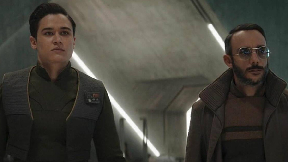 Elia Kane and Dr. Pershing Get The Mandalorian Character Posters
