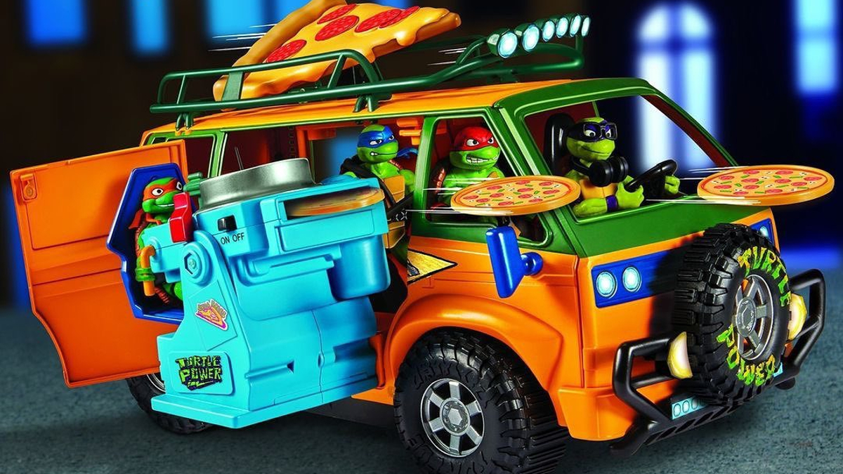 NECA's Cartoon-Inspired TMNT Party Wagon Going up for Preorder