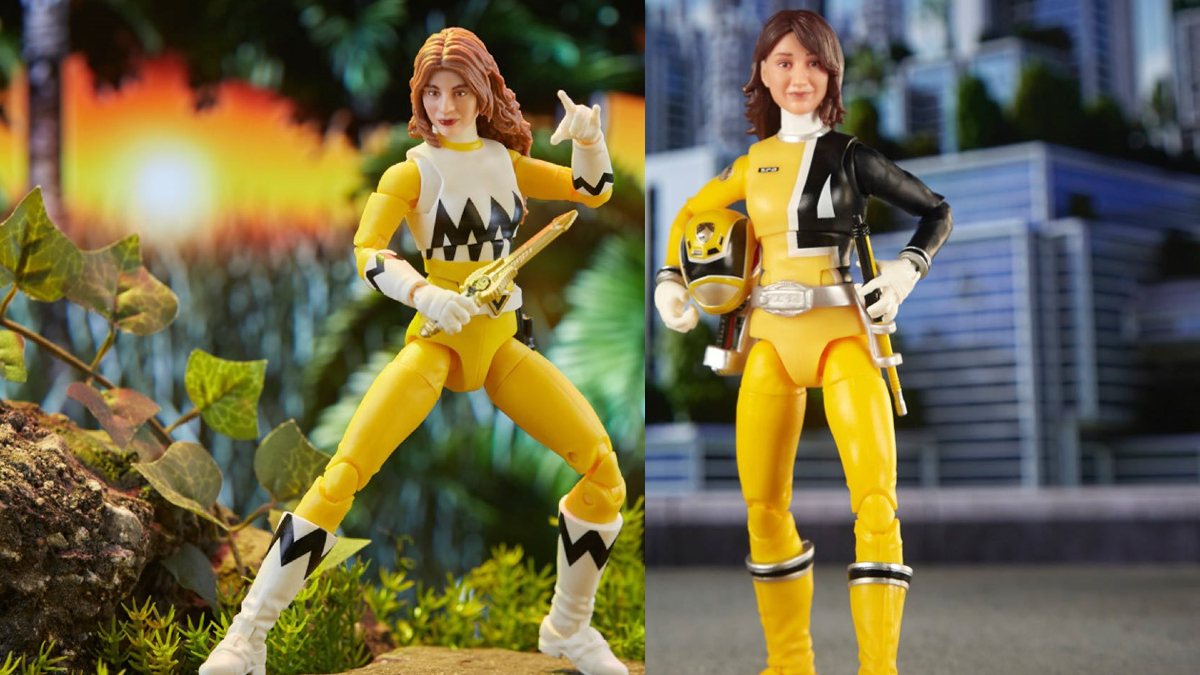Two New Yellow Power Rangers Figures Go up for Preorder